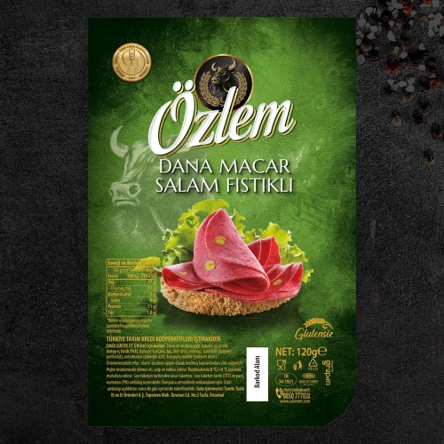 Dana Macar Salam Fıstıklı 120G
